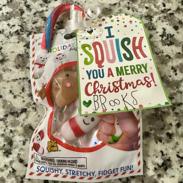 Squish You a Merry Christmas Squishy Toy Squishies Christmas Gift ...