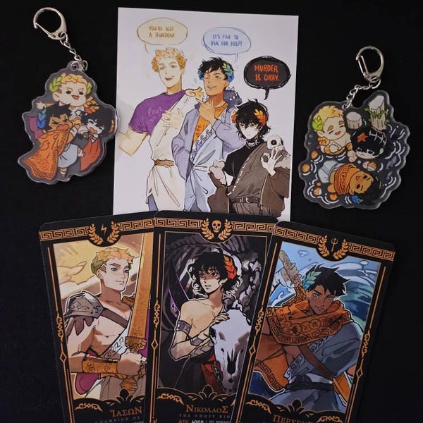 Percy Jackson - Mythomagic Cards and Charms - Etsy