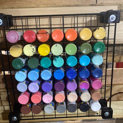 Craft Paint Rack with Large Feet - Etsy