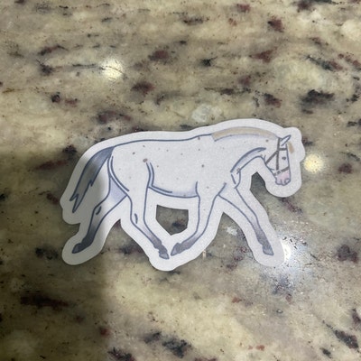 Custom Horse Face Stickers Equestrian Horse Stickers and Decals Art - Etsy