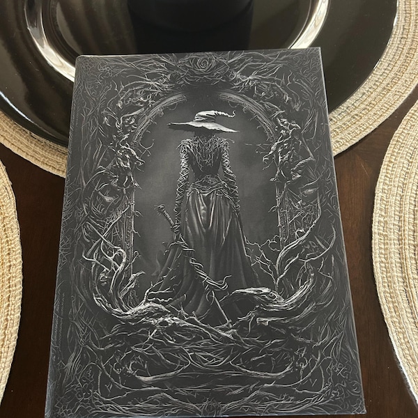 Gothic Raven Dinner Plate – Dark Vintage Victorian Decor - Etsy
