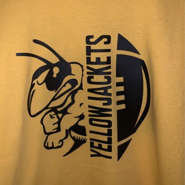 Yellowjackets Football, Football Svg, Football Mom, Digital Cutting ...