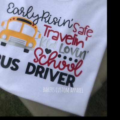 Bus Driver Svg School Bus Svg Back to School Svg Silhouette Dxf Files ...