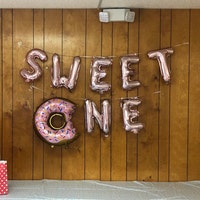 Sweet One Balloons Donut Birthday Decor First Birthday Party 1st ...