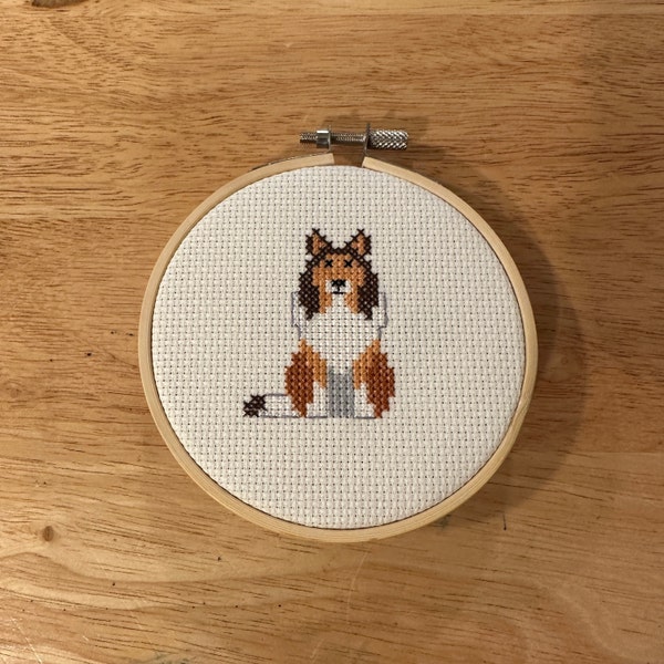 Rough Collie Cross Stitch Pattern - Etsy