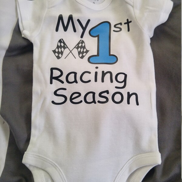 Baby Boy Racing Outfit Baby Boys 1st Racing Race Season Outfit Newborn ...