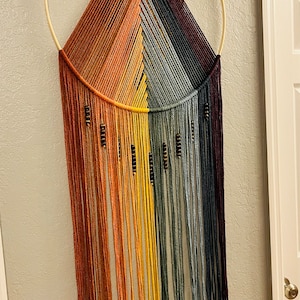 Macrame Hoop Wall Hanging Custom Macrame Boho Decor - Etsy