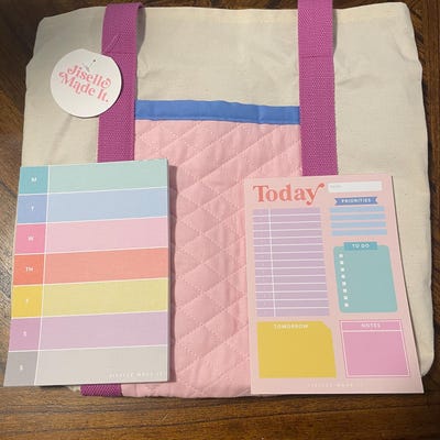 Daily Notepad Planner, Handmade Notepad, Reminders, To-do, Planner ...