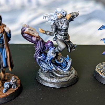 Female Human Sorcerer, Wizard, Psion, Swashbuckler PC NPC 28mm, 32mm ...