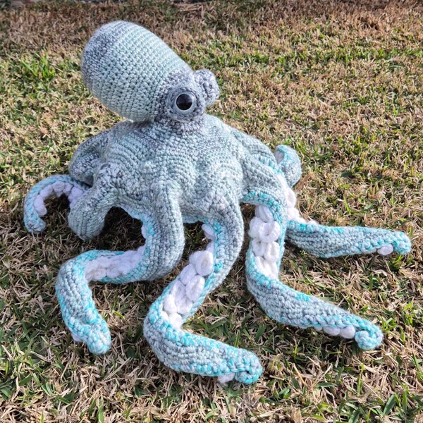 Realistic Octopus Crochet Pattern by Crafty Intentions DIGITAL PDF ...