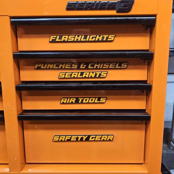 CRAFTSMAN TOOLS Toolbox Emblem Badge Fridge or Toolbox Magnet Badge ...