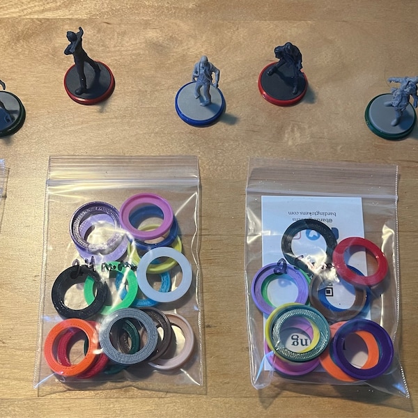 Base Identifiers for Miniatures and Board Games - 18mm, 19mm, 20mm ...