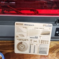 Laser Tools Kit Bundle Pack, Laser Bed Pins, Flexible Laser Patterns ...