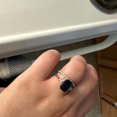 Emerald Cut Lab Created Ruby Engagement Ring for Women, Wedding Ring ...