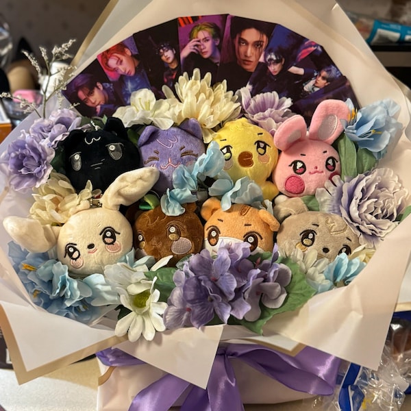 Stray Kids Plush Bouquet KPOP - Etsy