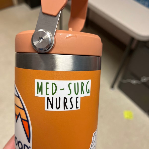 Med-surg Nurse Sticker - Etsy