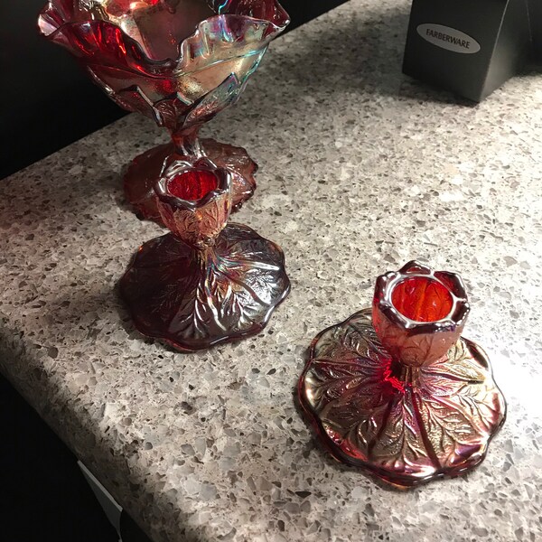 Fostoria Chintz Etch Center Handled Serving Tray 11" #2364 - Etsy