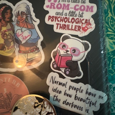 A Reader Lives a Thousand Lives Stickers for Kindle/laptop - Etsy