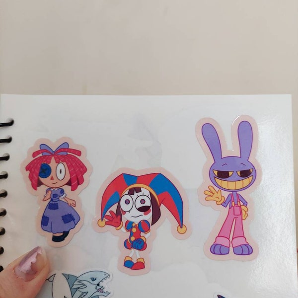 The Amazing Digital Circus Stickers! - Etsy