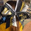 Satin & Rhinestone Personalized Cheer Bow - Etsy