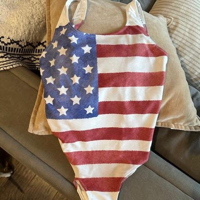 Paint Splatter One-piece Swimsuit - Etsy