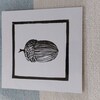 Acorn Lino Print - Etsy UK