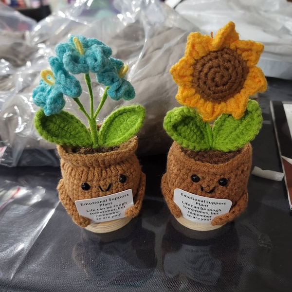 Funny Crochet Chill Pills-emotional Support Pill-chill Pill Fidget ...