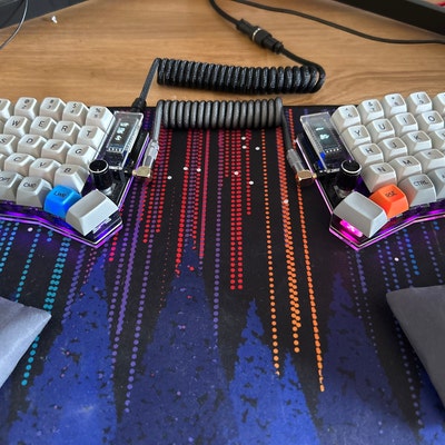 Crkbd V3 corne Keyboard MX Hotswap DIY Mechanical Ergonomic - Etsy