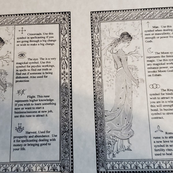 Printable Spirit Board / Ouija Template - Pdf, Svg, Png, Ai - Etsy