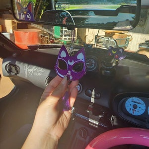 Kitsune Fox & Oni Blade Sticker - Etsy