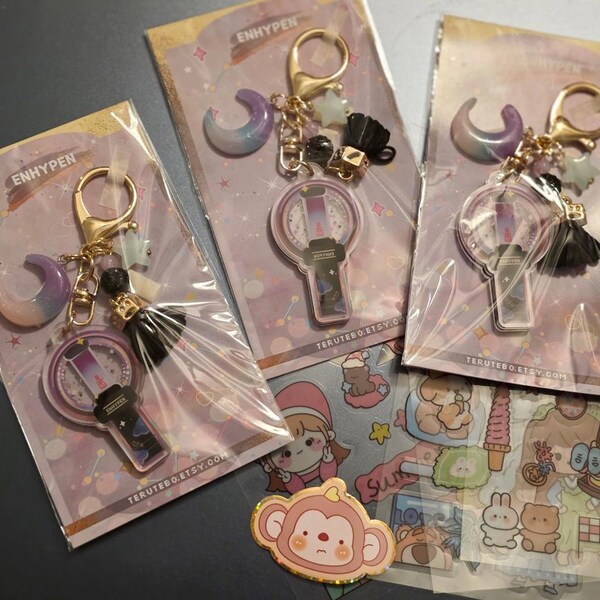 Kpop Lightstick - Kpop Concert Bag Charm, Magical Halloween Themed ...