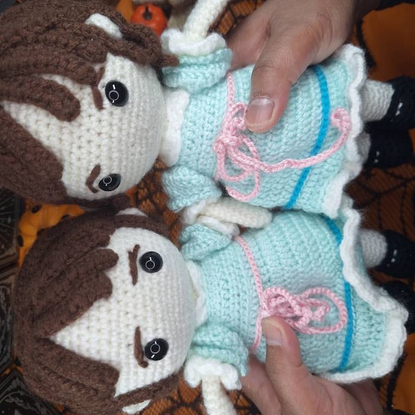 Set 6 of Amigurumi Pigs Cosplay Pattern Digital Crochet PDF Pattern ...