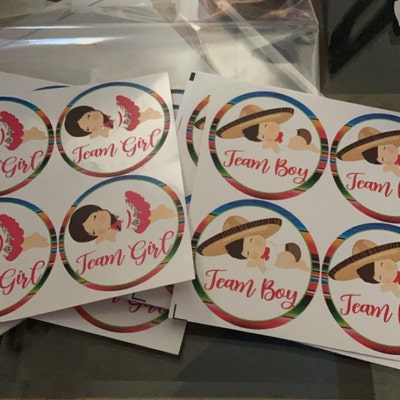 Charrita Sticker, Baby Charrita, Charra Labels, Charra Girl Label ...