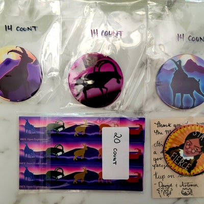 Chonky Beaver Benjamin Sticker Ferdinand Handmade Laminated Sticker ...