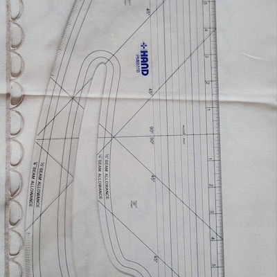 HAND Ruler Pattern Marking, Pattern Making, Tailor, Students Metric - Etsy