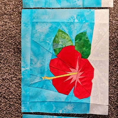 Sue Bonnet Sue, Foundation Paper Piecing Pattern FPP, Quilt Block, PDF ...