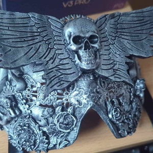 Bird Skull Mask, Gothic Masquerade Mask for Her, Blind Mask, Witch Mask ...