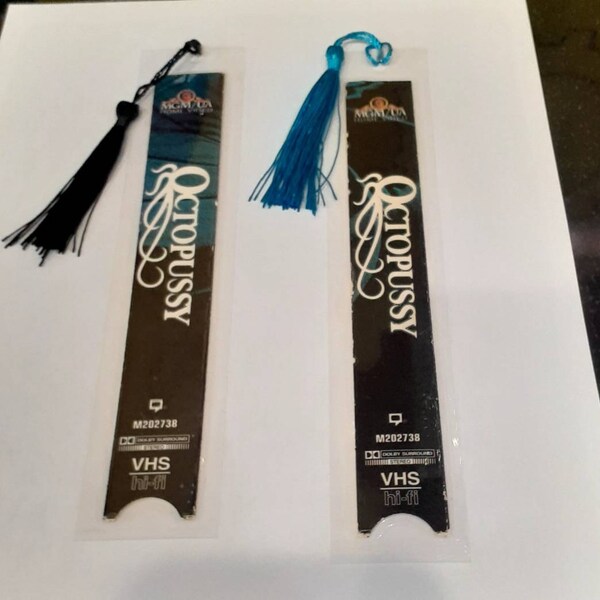 VHS Bookmarks | Movie Bookmark | Movie Gifts | Book Gifts - Etsy