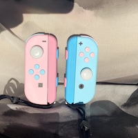 Custom Pastel Baby Pink and Blue Nintendo Switch Joy-con Joycon ...