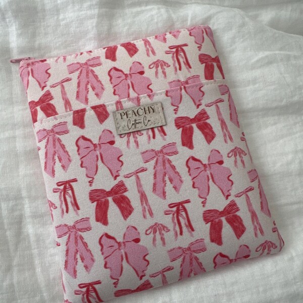 Kindle Paperwhite Sleeve, Coquette E-reader Sleeve, Quilted Zipper ...