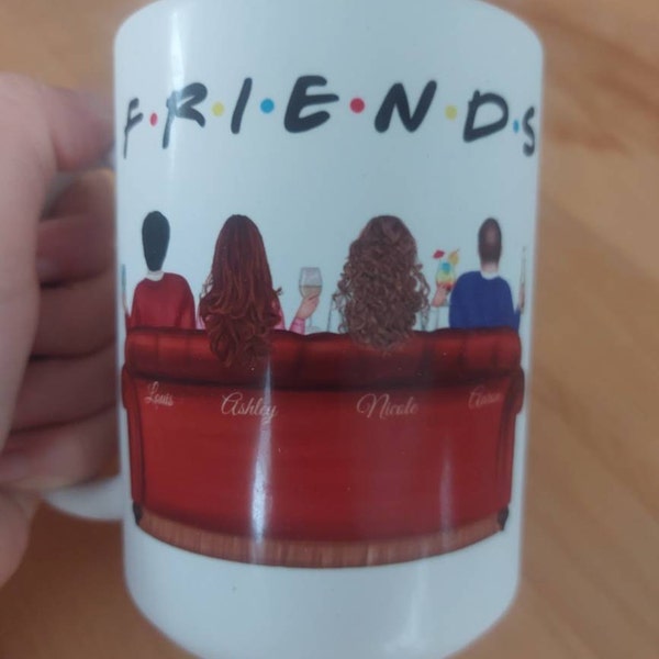 Personalized Friends Gift, Central Perk Coffee Mug, Personalized ...