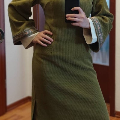 Classical China Above Knee Cheongsam Jacket,chinese Vintage Qipao Dress ...