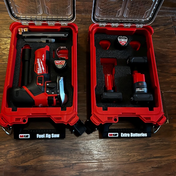 Milwaukee Packout Kaizen Foam Insert for M12 Stubby and Lug Socket Set ...