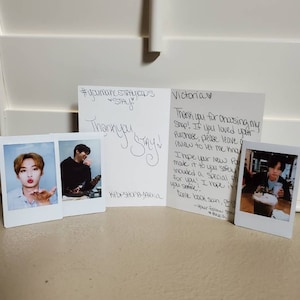 ATEEZ Hongjoong Boyfriend Material Polaroids / Ateez / Atiny / | Etsy