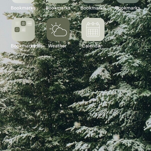 Let It Snow iOS 14 App Icons 300 Unique Icons in 3 Colors Each 20 ...