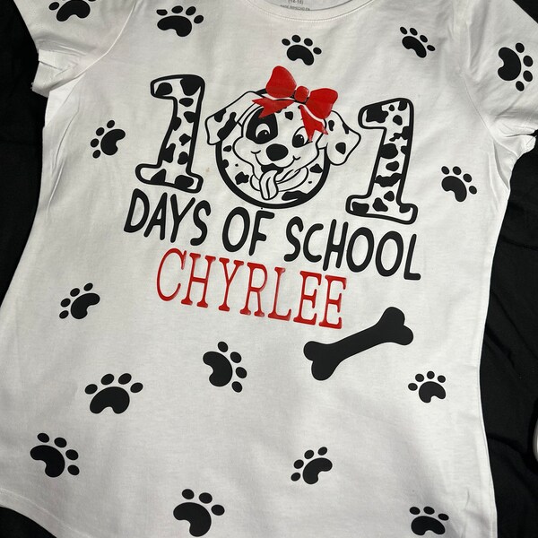 101 Days of School Svg 101 Dalmations Svg 101 Days of School Dalmatian ...