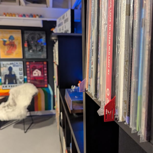 Vinyl Record Divider A-Z, Alphabetical Shelf Organizer - Etsy