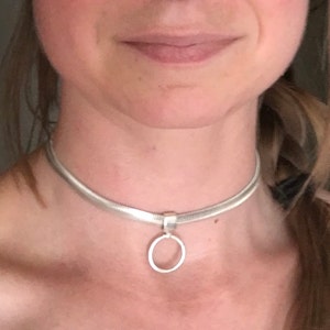 Delicate Sterling Silver Day Collar - Etsy