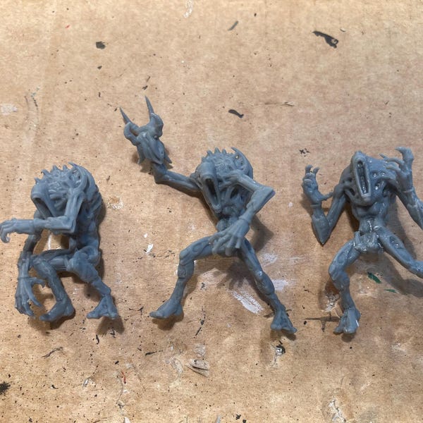 Multi-armed Demon | Premium 3D Printed Tabletop Miniatures 28mm 32mm to ...