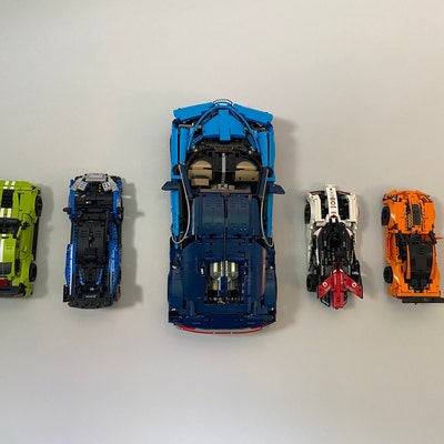 Ultimate Display Wall Mount for Lego Technic Car Porsche RSR, Bugatti ...